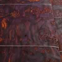 China Vibrant Iridescent Plant Dyed Natural Wood Veneer, Sustainable Eco-Friendly Decorative Timber Veneer for Luxury Interior Furniture Design for sale