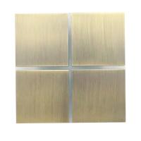 China 2025 KNX Newest 4 Gang Smart Full Touch Panel Luxury Smart Home Building System DALI Smart Home Automation Control 1 Piece for sale
