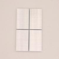 China China New Design Wholesale KNX 4 Gang Metal Push Button Full Touch Smart Wall Light Switch Smart Switch for sale