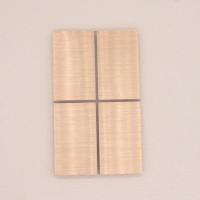 China US 2/4 Gang Touch Panel Aluminum Smart Light Dimmer Switch Max 10A Current Zigbee WiFi Compatible for Smart Home Systems for sale