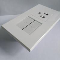 China Hot Selling CE ROHS Certified Smart Home Electrical Switches 10A Max Current Wifi Controlled with Light Remote Control Switches for sale