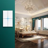 China For Tuya Smart Switches for Home Alexa Timer UK/EU/US Standard 10A Max. Current 24V Max. Voltage Touch Panel 1pc MOQ for sale