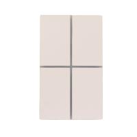 China US Size Zigbee Smart 4 Gang Touch Panel Light Switch with Wi-Fi Aluminum Panel Smart Life App Neutral Required Luxury for sale