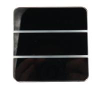 China Smart Life DIY Zigbee 4Gang Touch Panel Luxury Curtain Switch Electric Motorized Curtain Blind Roller Shutter Google Home Alexa for sale