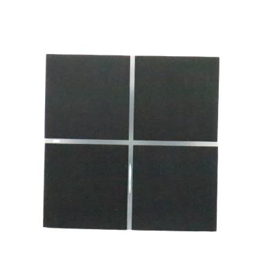 China Luxury Zigbee Smart Light Switch Smart Life App Z-wave/KNX/DALI White Glass Panel Wall Touch 4-Gang Box WIFI IP20 AC110-250V for sale