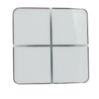 China Eastkame EK-RS1101 Factory Price Smart Home RS485 Building Automatic System 4 Key Smart Touch Panel Wall Switches Luxury Metal for sale