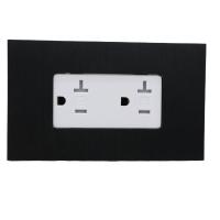 China EASTKAME 15amp 125V US Decorator Duplex Electrical Wall Receptacle Switch Outlet Socket with Tamper Resistant Max Current 15a for sale