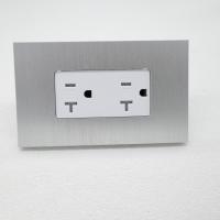 China EASTKAME 15amp 125V US Decorator Duplex Electrical Wall Receptacle Switch Outlet Socket with Tamper Resistant Max Current 15a for sale
