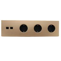 China Eastkame High Quality Smart 16A 4-Outlet Wall Socket with USB & Network Ports for Household Use for sale