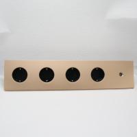 China Eastkame High Quality Smart 16A 4-Outlet Wall Socket with USB & Network Ports for Household Use for sale