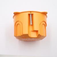 China EU Standard PVC Wall Switch Housing Box Electrical Mounted Junction Box for sale