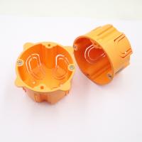 China Eastkame Luxury EU Type 1 Gang PVC & ABS Electrical Box Wall Switch Outlet with Easy Installation for sale