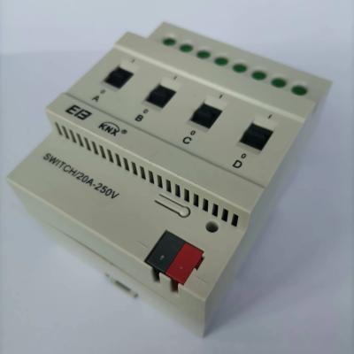 China KNX Manufacturer Eastkame KNX/EIB Switching Actuator 4 8 12 Fold  10A 16A 20A  KNX  Switch Actuator for sale