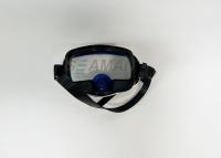 China Freediving Spearfishing Mask with Nose Purge Valve Single Window Tempered Glass Lens 180° View for sale