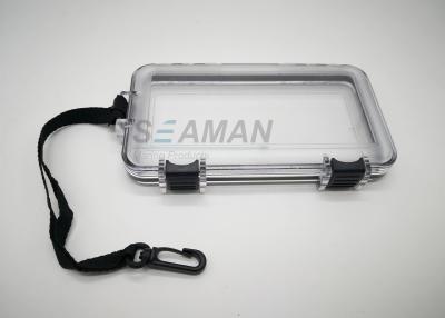 China IP67 Waterproof Dry Box Hard Case 30m Depth for Phone Keys Rafting Diving Hiking for sale