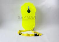 China Inflatable Swim Buoy Float 48x29cm 12KG Buoyancy for Open Water Swimming Triathlon Safety for sale