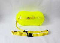 China Inflatable Swim Buoy Float 48x29cm 12KG Buoyancy for Open Water Swimming Triathlon Safety for sale