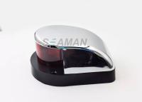 China LED Stainless Steel Marine Navigation Light 12V Bicolor Red Green for Boats Up to 39.4ft 2NM Visibility for sale