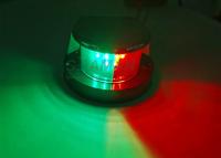 China LED Stainless Steel Marine Navigation Light 12V Bicolor Red Green for Boats Up to 39.4ft 2NM Visibility for sale