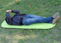 China Lightweight Self Inflating Camping Mat Sleeping Pad 180x55x3cm for Backpacking Hiking for sale