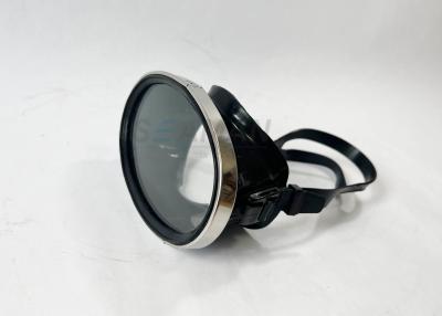 China Tempered Glass Oval Scuba Diving Mask 18x11.5cm Silicone Snorkeling Set for sale