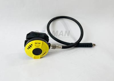 China Scuba Diving Octopus Regulator Equipment Black Yellow Second Stage for sale
