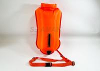 China 28L Open Water Swimming Tow Float Dry Bag Double Chambers Nylon TPU 18kg Buoyancy for sale