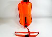 China 28L Open Water Swimming Tow Float Dry Bag Double Chambers Nylon TPU 18kg Buoyancy for sale