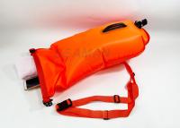 China 28L Open Water Swimming Tow Float Dry Bag Double Chambers Nylon TPU 18kg Buoyancy for sale