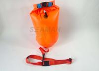 China 20L PVC Outdoor Swimming Drybag Tow Float with Shark Fin Back for Open Water Safety for sale