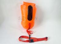 China 20L PVC Outdoor Swimming Drybag Tow Float with Shark Fin Back for Open Water Safety for sale