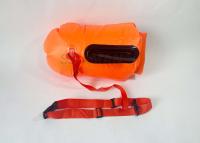 China 20L PVC Outdoor Swimming Drybag Tow Float with Shark Fin Back for Open Water Safety for sale