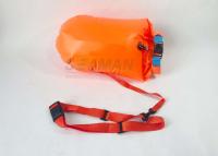 China 20L PVC Outdoor Swimming Drybag Tow Float with Shark Fin Back for Open Water Safety for sale