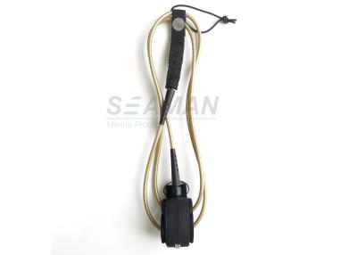 China 9ft Premium Surfboard Leash 7mm Cord for Longboard Fishboard Fun Board SUP for sale
