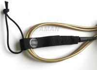 China 9ft Premium Surfboard Leash 7mm Cord for Longboard Fishboard Fun Board SUP for sale