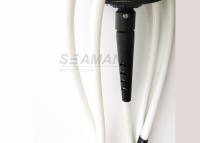 China 6ft 7mm White Surfboard Leash for Long Paddle Board Stainless Steel Swivel for sale
