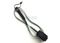 China 12ft Surfboard Leash 7mm TPU Cord Safety Leg Rope for Longboard SUP Paddle Board for sale