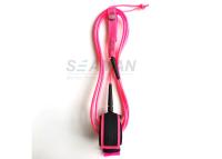 China 8ft 8 Foot SUP Surf Leash for Long Paddle Board Surfboards 7mm TPU Cord for sale