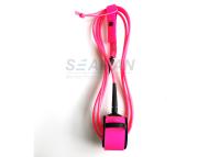 China 8ft 8 Foot SUP Surf Leash for Long Paddle Board Surfboards 7mm TPU Cord for sale