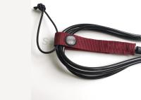 China 7ft TPU Surf Leash Safety Lead for Longboard SUP Surfing with 7mm Cord and 304 Stainless Steel Swivels for sale