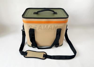 China 30 Can Waterproof Insulated Cooler Bag 48-72H Ice Retention Portable Beach Cooler for Camping Fishing for sale