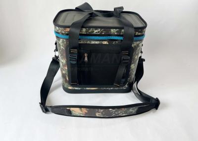 China 20 Can Insulated Cooler Bag Waterproof 15L Leakproof Soft Sided Cooler for Camping Fishing for sale