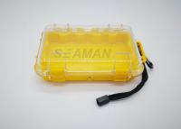 China Small Waterproof Hard Case IP67 30m Depth with Silicone Pad for Outdoor Travel for sale