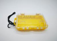 China Small Waterproof Hard Case IP67 30m Depth with Silicone Pad for Outdoor Travel for sale