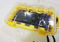 China Small Waterproof Hard Case IP67 30m Depth with Silicone Pad for Outdoor Travel for sale