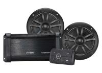 China 4 Channel Marine Bluetooth Receiver Amplifier 500W for Golf Cart ATV UTV Boat for sale