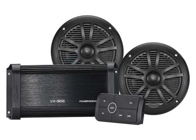 China 4 Channel Marine Bluetooth Receiver Amplifier 500W for Golf Cart ATV UTV Boat for sale