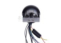 China Marine Grade Waterproof Bluetooth Speaker 12V 160W Motorcycle ATV UTV Gauge Head Unit for sale