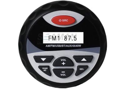 China Marine Waterproof Bluetooth Stereo Receiver 12V 160W for ATV UTV RV Motorcycle Boat for sale