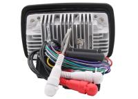 China Marine Digital Media Receiver Bluetooth Stereo Radio LCD 140mmx85mm IP66 12V 180W for sale